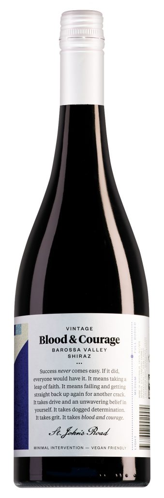Home / Wijnen / St. John’s Road, Barossa Valley, “Blood & Courage” uit ...